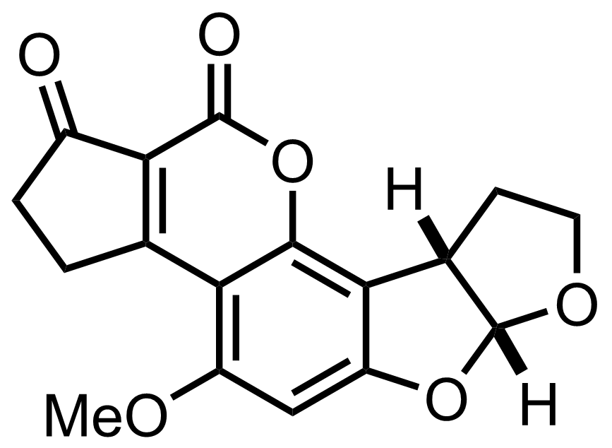 Structure of Aflatoxin B2