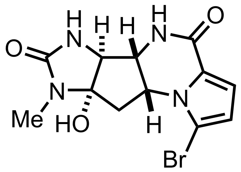 Structure of Agelastatin A