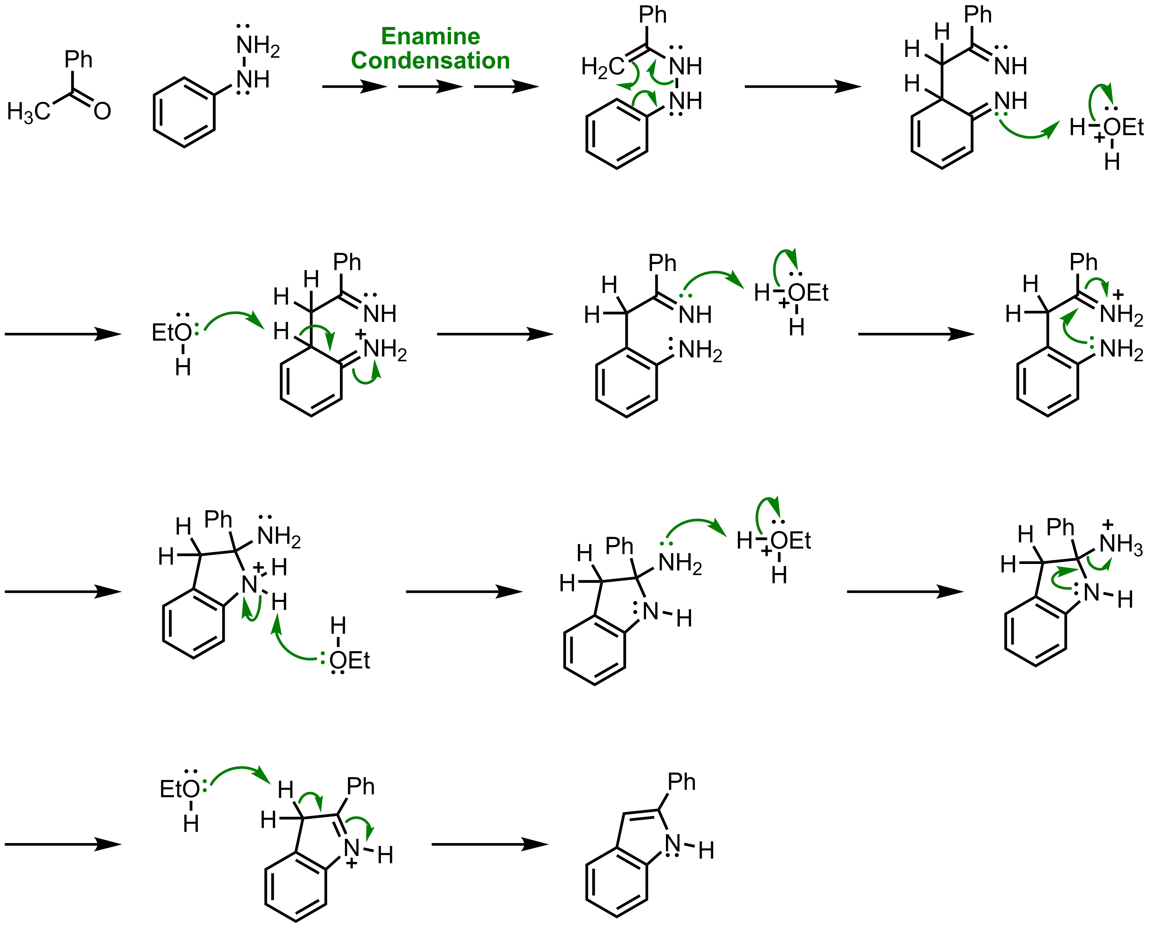 Schema of the Fischer Indole Synthesis