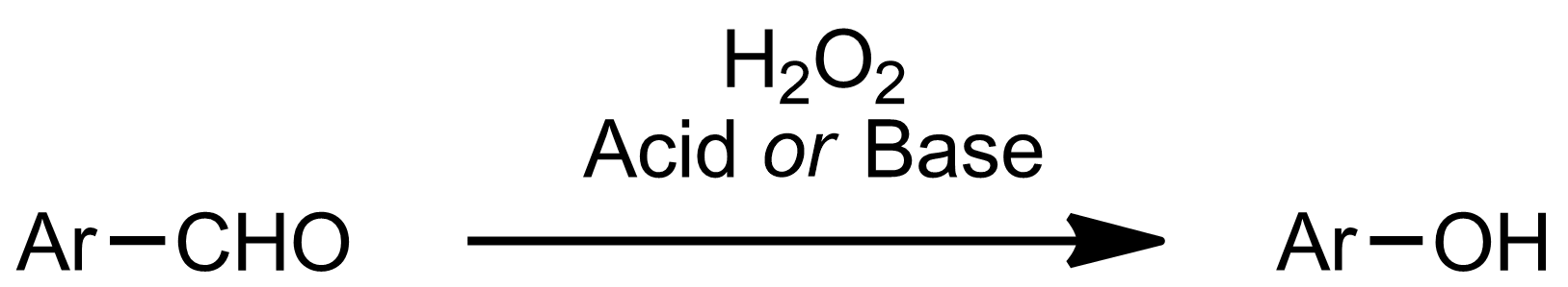 Schema of the Dakin Oxidation