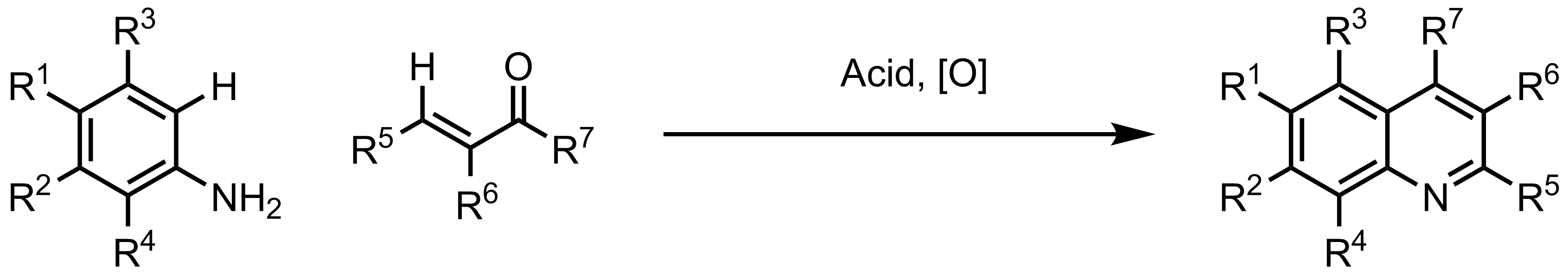 Schema of the Doebner-Miller Reaction