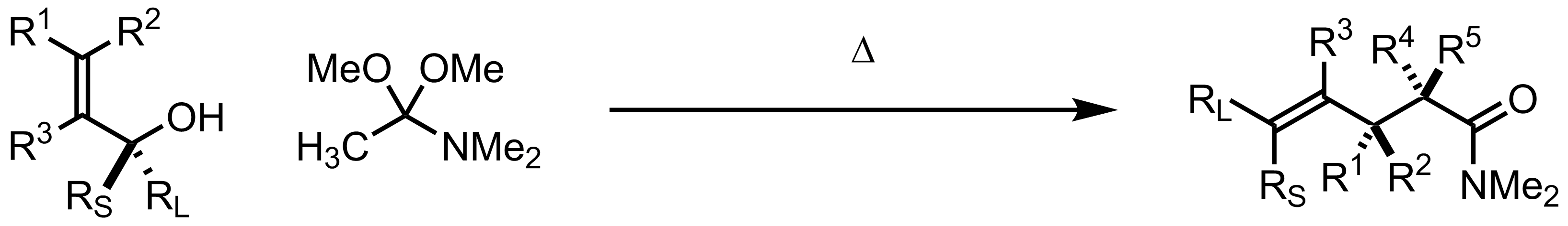 Schema of the Eschenmoser-Claisen Rearrangement