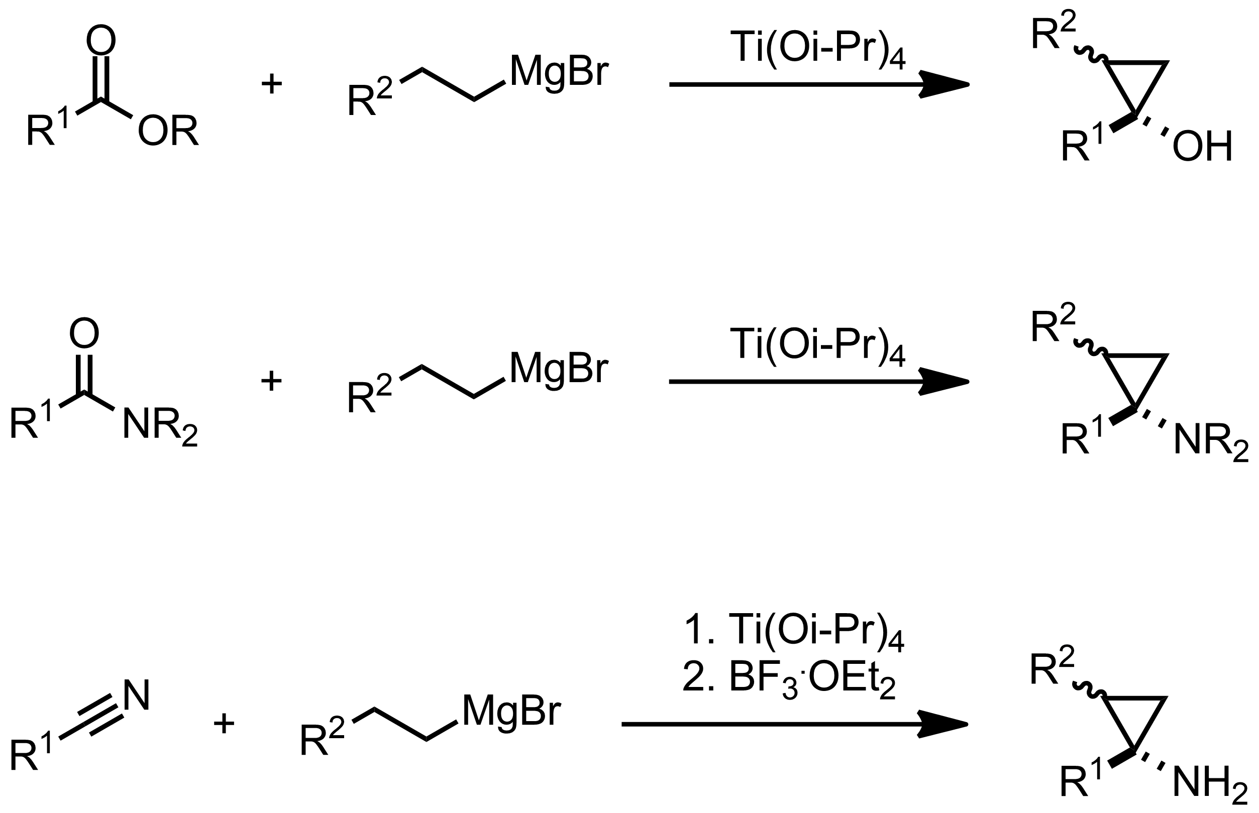 Schema of the Kulinkovich Reaction
