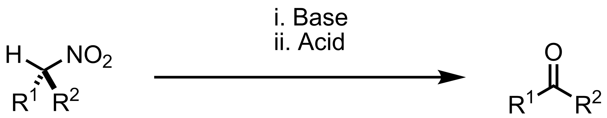 Schema of the Nef Reaction