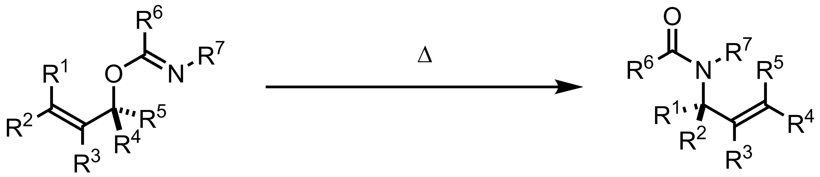 Schema of the Overman Rearrangement