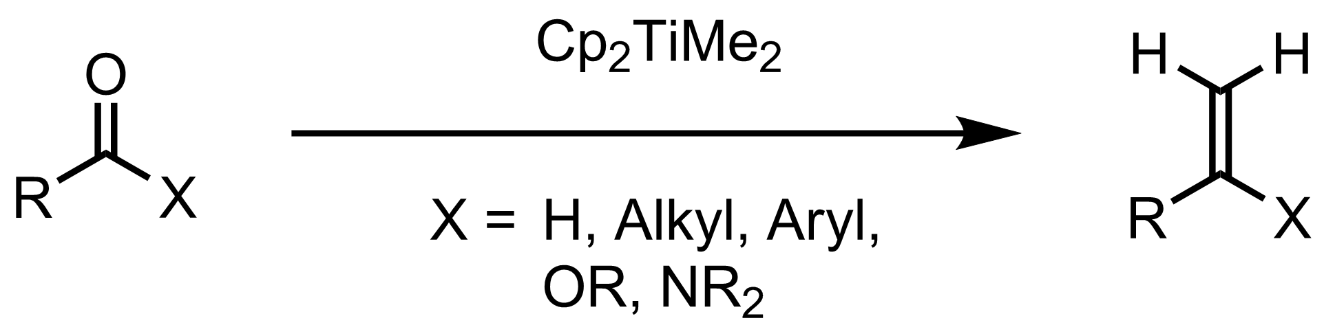 Schema of the Tebbe-Petasis Olefination